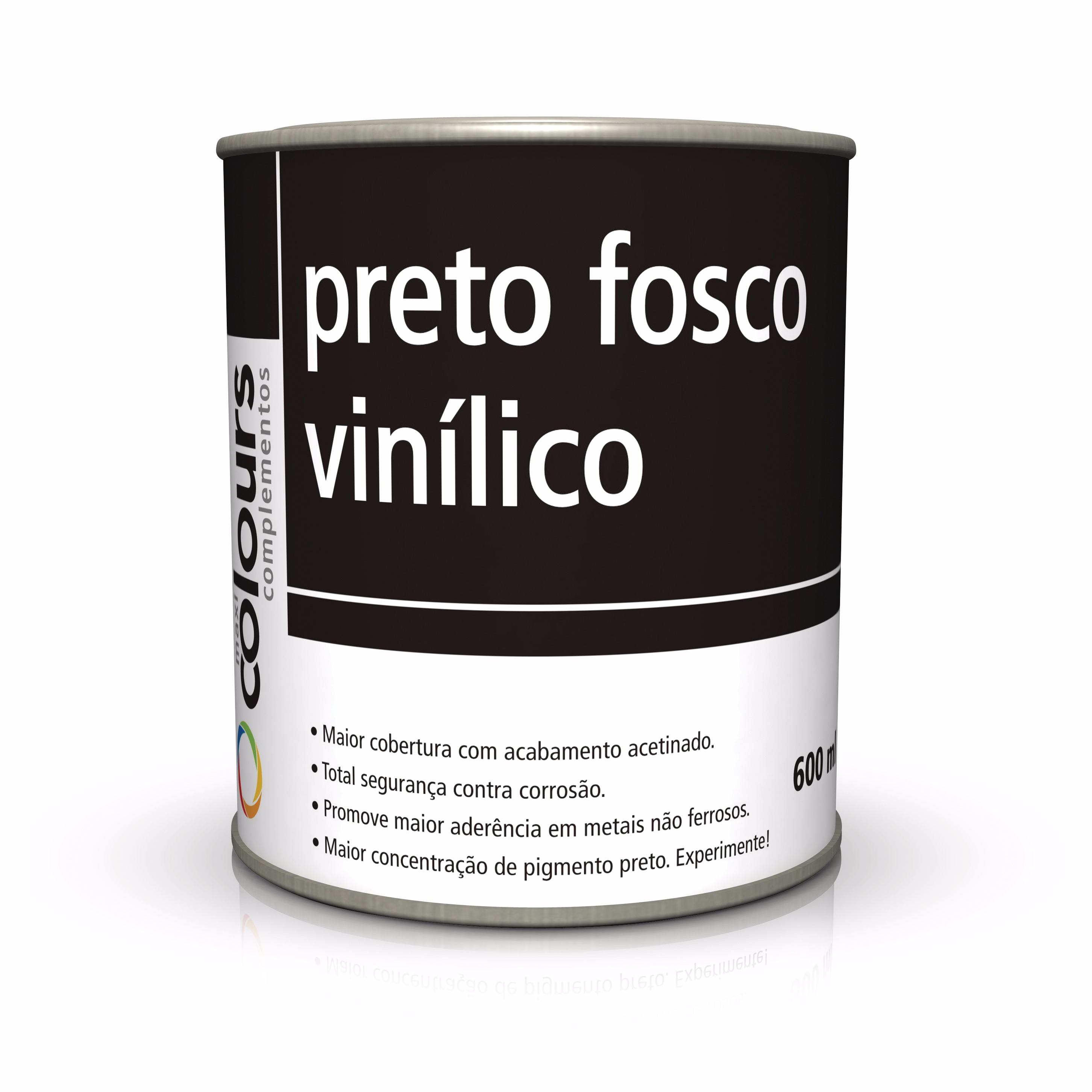 Preto Fosco Vinílico - Maxi Rubber